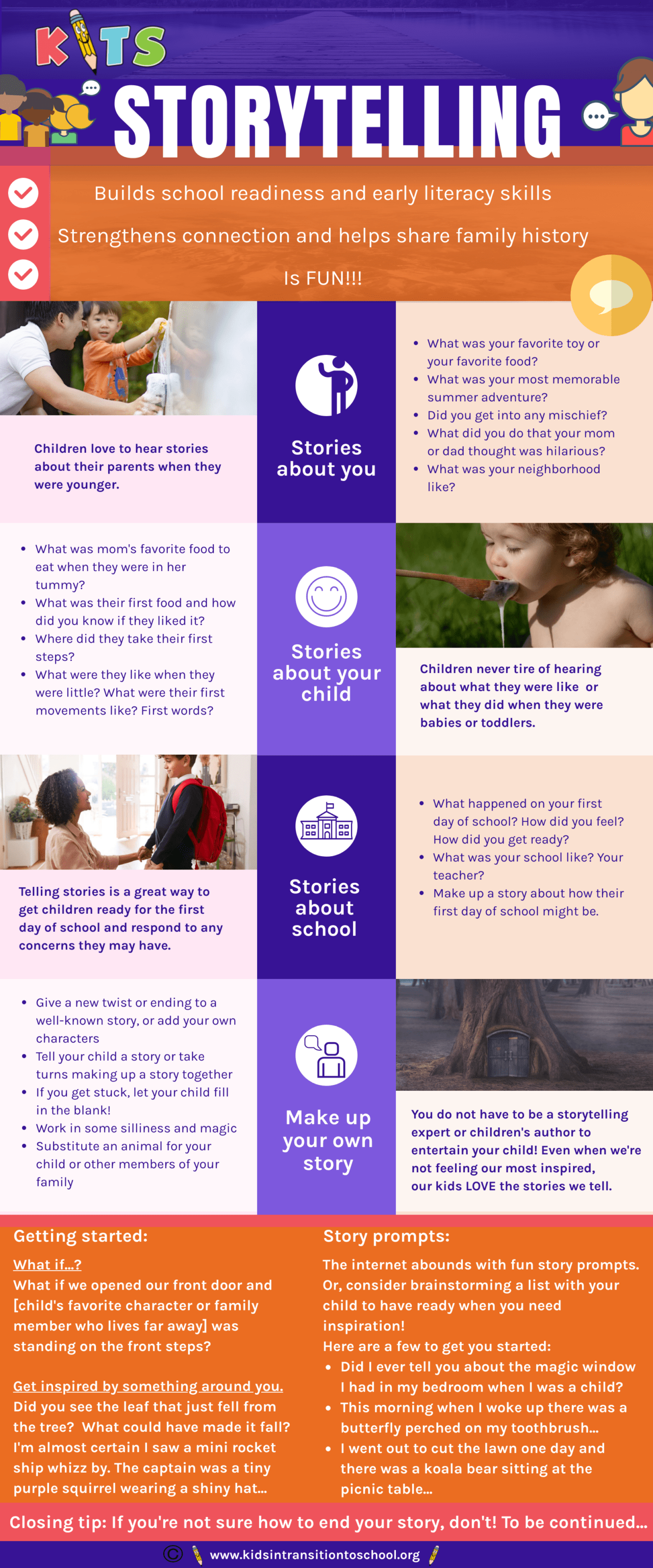Tips for Telling the Best Stories! - KITS